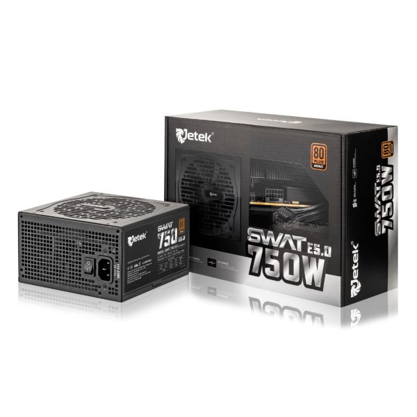 Nguồn Jetek Swat 750w E5.0 80plus Bronze